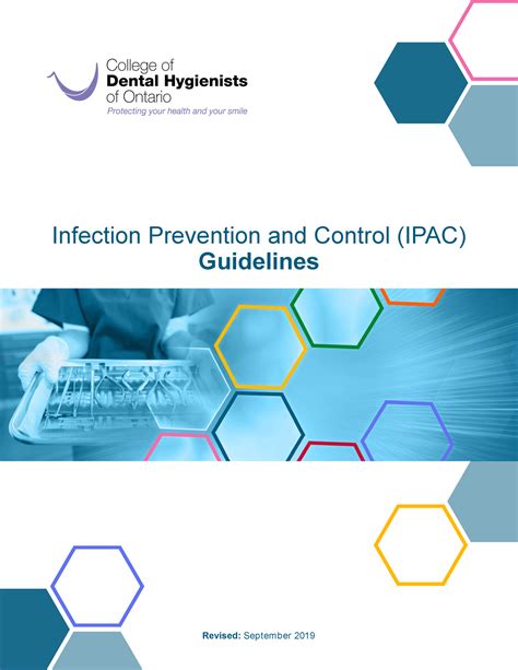Cdho Ipac Guidelines 2019 Infection Prevention And Control Ipac Guidelines Revised