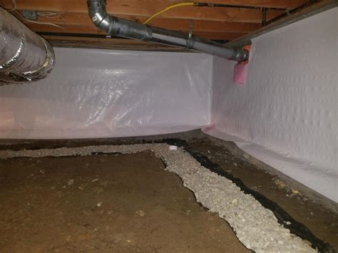 Crawl Space Drainage System