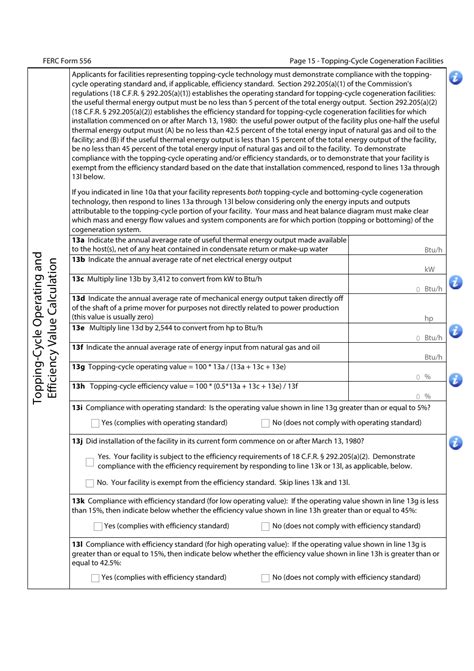 Ferc Form 556 Fill Out Sign Online And Download Fillable Pdf
