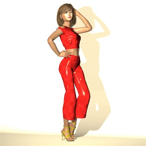 Model 3d Aurelie Cw Model 3d 59 Fbx Free3d