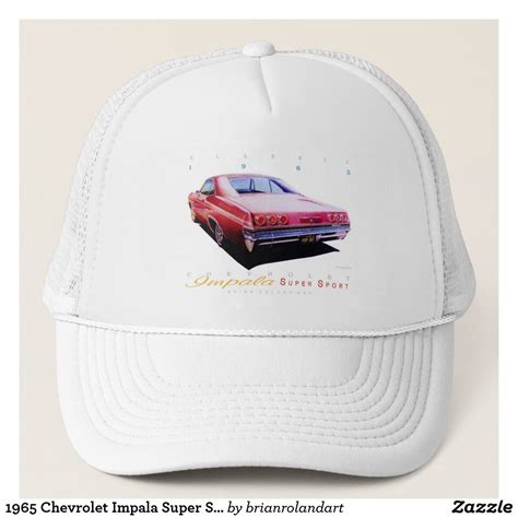 Chevrolet Impala Super Sport Trucker Hat Chevy Impala