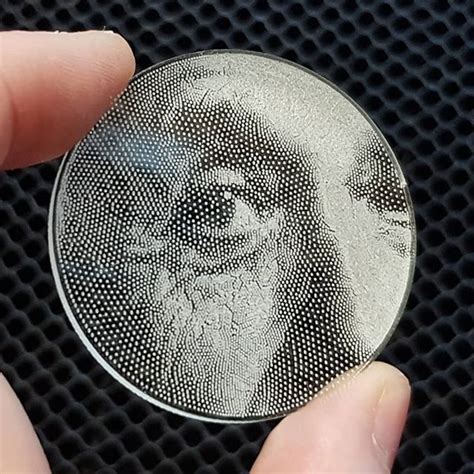Things You Can Do With A Stipple Algorithm Acrylic Laserengraved