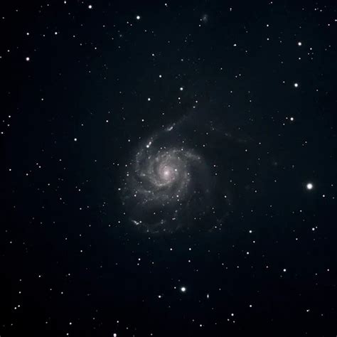 M101 With Supernova Astro What