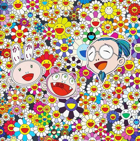 Murakami Takashi Newjeans X Murakami Metal Pin Badge Line Friends
