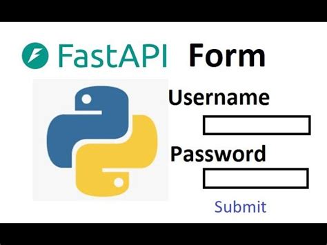 Fastapi Form Data Request Using Fastapi Jinja2templates A Simple Login App Fastapi Api