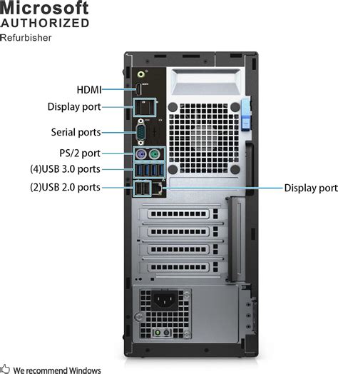 Dell Optiplex 7050 Mt Desktop Computer Pc I7 7050 Tower