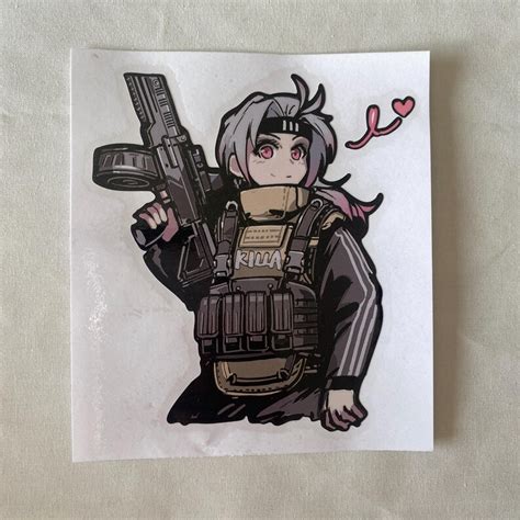 Killa Eft Escape From Tarkov Custom Anime Stickers For Car Laptop