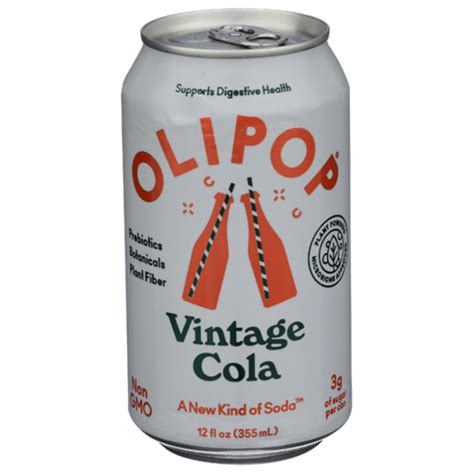 Sprouts Farmers Market Olipop Prebiotic Soda Vintage Cola Same Day