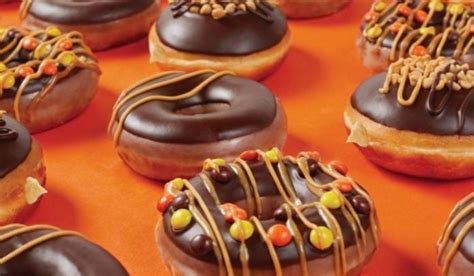 Reeses Doughnuts Are Back At Krispy Kreme In Three Classic Varieties