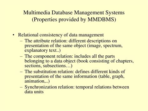 Ppt Multimedia Database Systems Powerpoint Presentation Free Download Id9434511