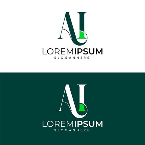 Premium Vector Modern Minimalist Initial Ai Letter Logo Design Vector