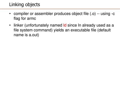 Separate Assembly Allows A Program To Be Built From Modules Rather Than