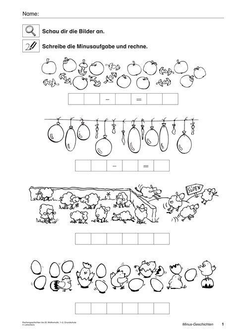 Grundschule Unterrichtsmaterial Mathematik Inklusion Grundrechenarten