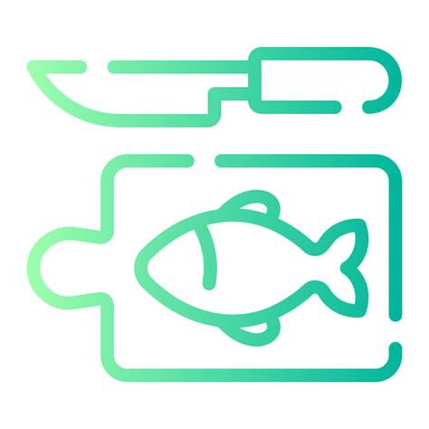Cutting Board Generic Gradient Outline Icon