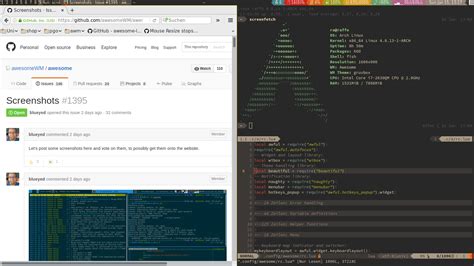 Can There Be A Tag For The Awesome Window Manager Issue 14