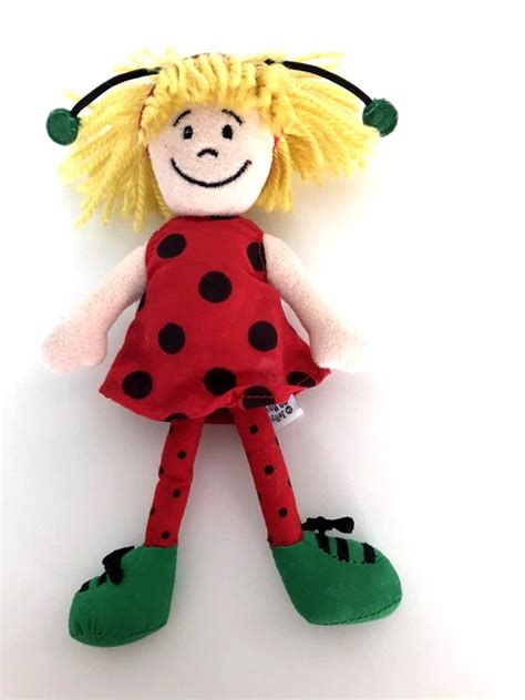 Jellycat Ladybird Blonde Rag Doll Quirky Red Black Spots Softy £