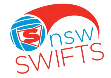 Nsw Swifts Sticker By Netball Nsw