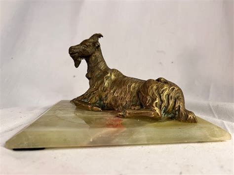Scultura Capra Sdraiata 1 Realista Bronzo Dorato Catawiki