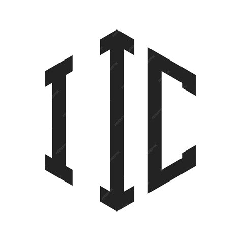 Premium Vector Iic Logo Design Initial Letter Iic Monogram Logo Using