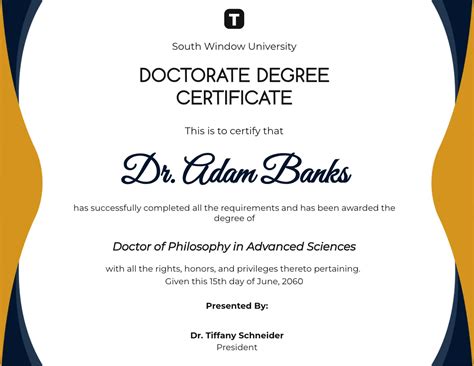Free Degree Templates To Edit Online