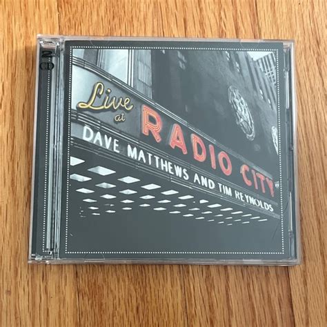 Media Live At Radio City Cd By Dave Matthews And Tim Reynolds Black