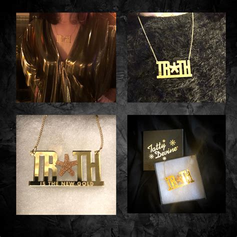 Tatty Devine X Malcolm Garrett X Feral Five Truth Necklace Feral Five