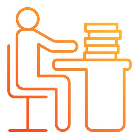 Workload Generic Gradient Outline Icon