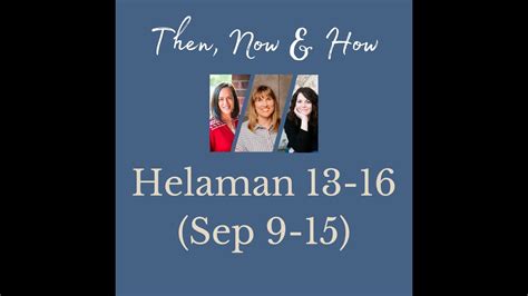 Helaman 13 16 Sep 9 15 Youtube