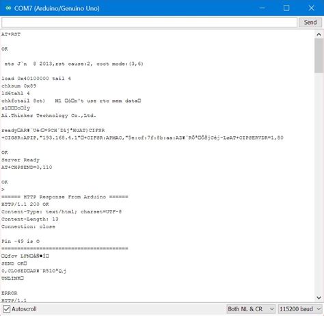why cant i turn off led s on arduino using android and esp8266 stack