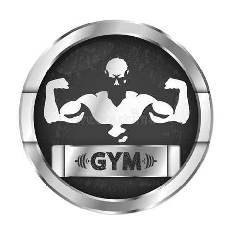 Gym And Fitness Vector Illustration Stock Vector Illustration Of