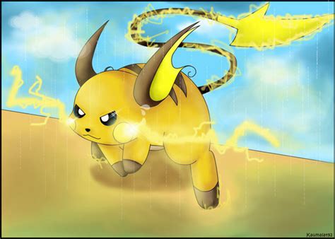 Raichu Thunderbolt By Km92 On Deviantart