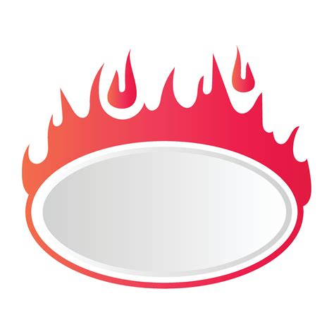 Modern Gradient Fire Frame 42404559 Vector Art At Vecteezy