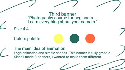 Animation Banners Ads For The Photo School Ukraine On Behance