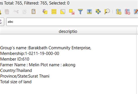 Attribute Table Extracting Information From One Field To Another In QGIS Geographic