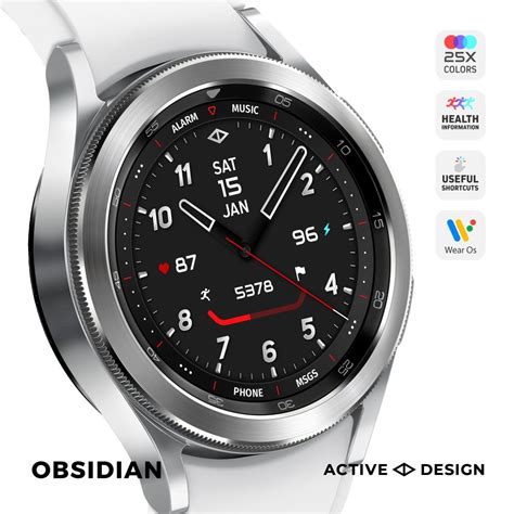 Obsidian Analog Watch Face Latest Version For Android