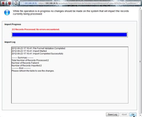 Acs 5x File Bulk Operations On Ndg Network Device Group Cisco