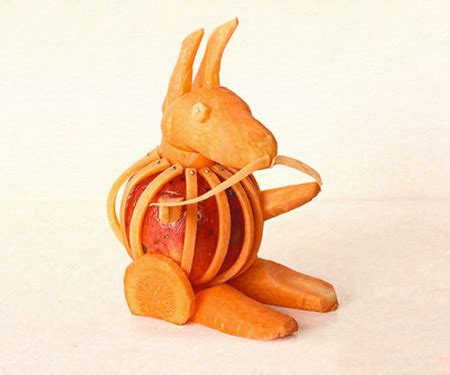 Weird Food Sculptures