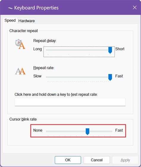 How To Change Text Cursor Thickness In Windows And Add A Visual Indicator