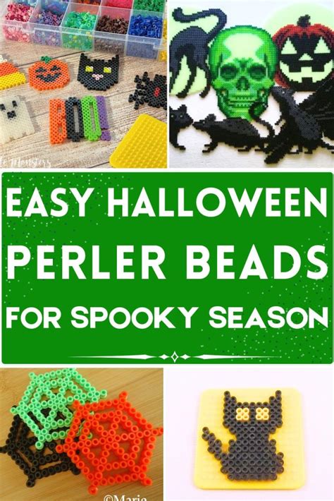 13 Halloween Perler Bead Patterns For Spooky Season The Julie Art