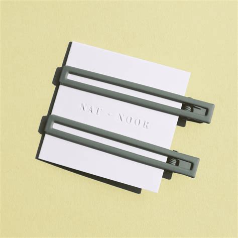 Nat Noor Lelia Clips In Sage Organic Bunny