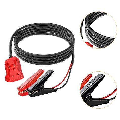 Jump Starter Cable Easy To Use For Emergency Multipurpose Practical Adaptor A B I