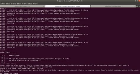 error [11 14] run wget libeigen eigen archive 3 4