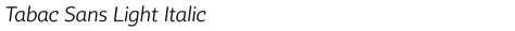 Tabac Sans Font Webfont And Desktop Myfonts