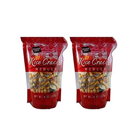 Trader Joes Rice Crackers Medley 8 Oz 8 Oz 2 Bags
