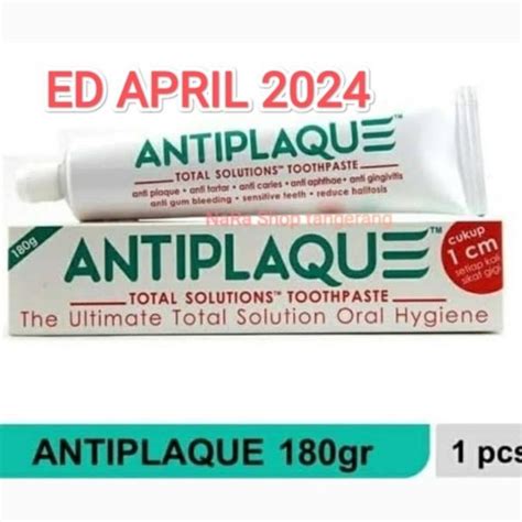 Jual Antiplaque Toothpaste 180gr Shopee Indonesia