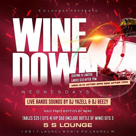 Wine And Down Wednesdays Live Entertainment 5 Sisters Restaurant