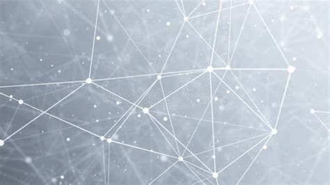 Connecting Lines And Dotsbig Data Visualization Loop Background Stock Video Video Of Clean