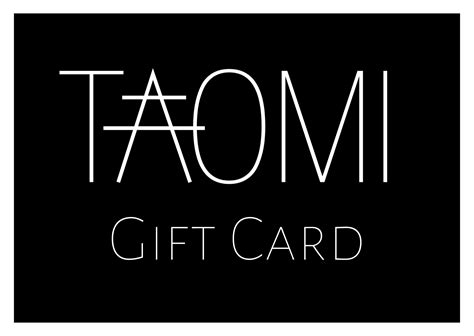 Taomi T Card Taomi Australia