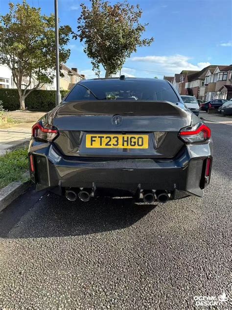 Dry Carbon Fiber Csl Trunk For Bmw G87 M2 Pre Preg Csl Trunk Focuscarbon