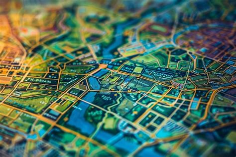 Mapping Cadastral Boundaries Ar Generative Ai Premium Ai Generated Image